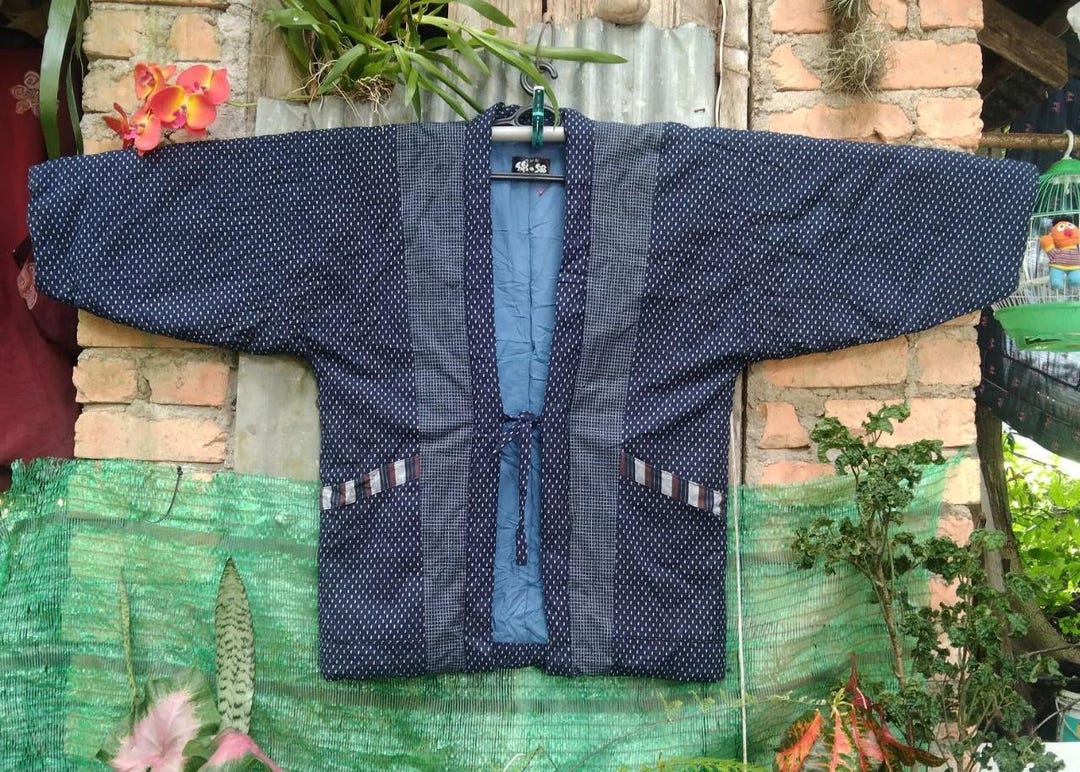 Vintage Hanten Wata No Sato Noragi Padding Wadded Art Patterns ...