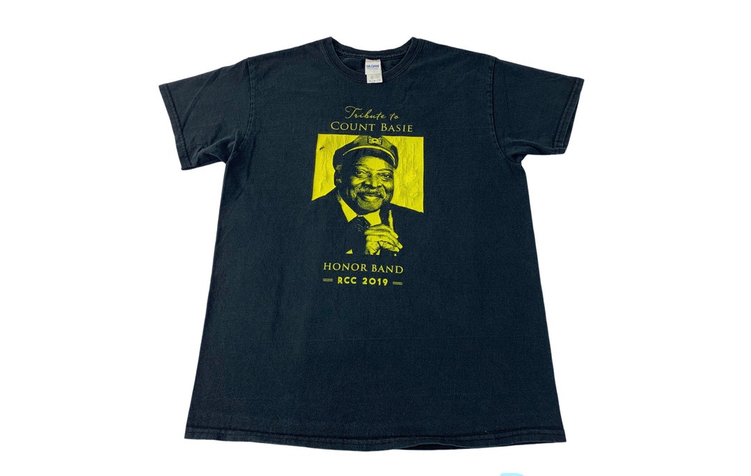 Vintage Tribute Count Basie Honor Band Jazz Genre Artist Crewneck ...