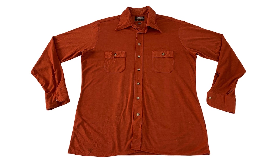 Vintage 80s 90s Arrow Carlton America Shirtmaker Button up Double ...