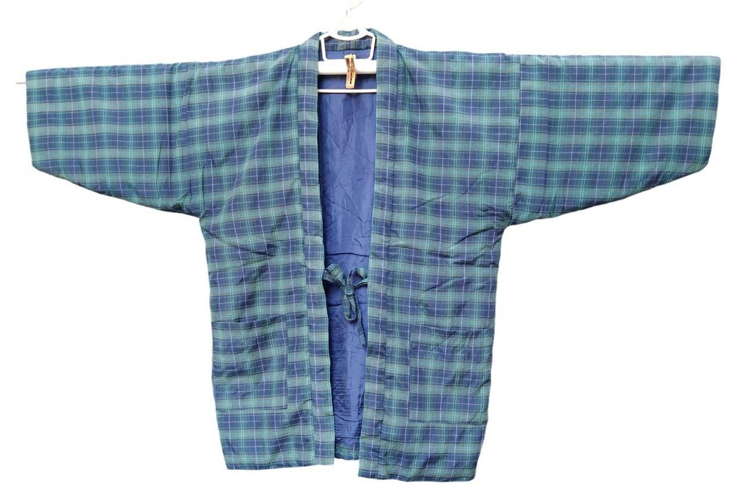 Hanten Padded Kimono Japanese Traditional Cardigan Happi Jacket Haori ...