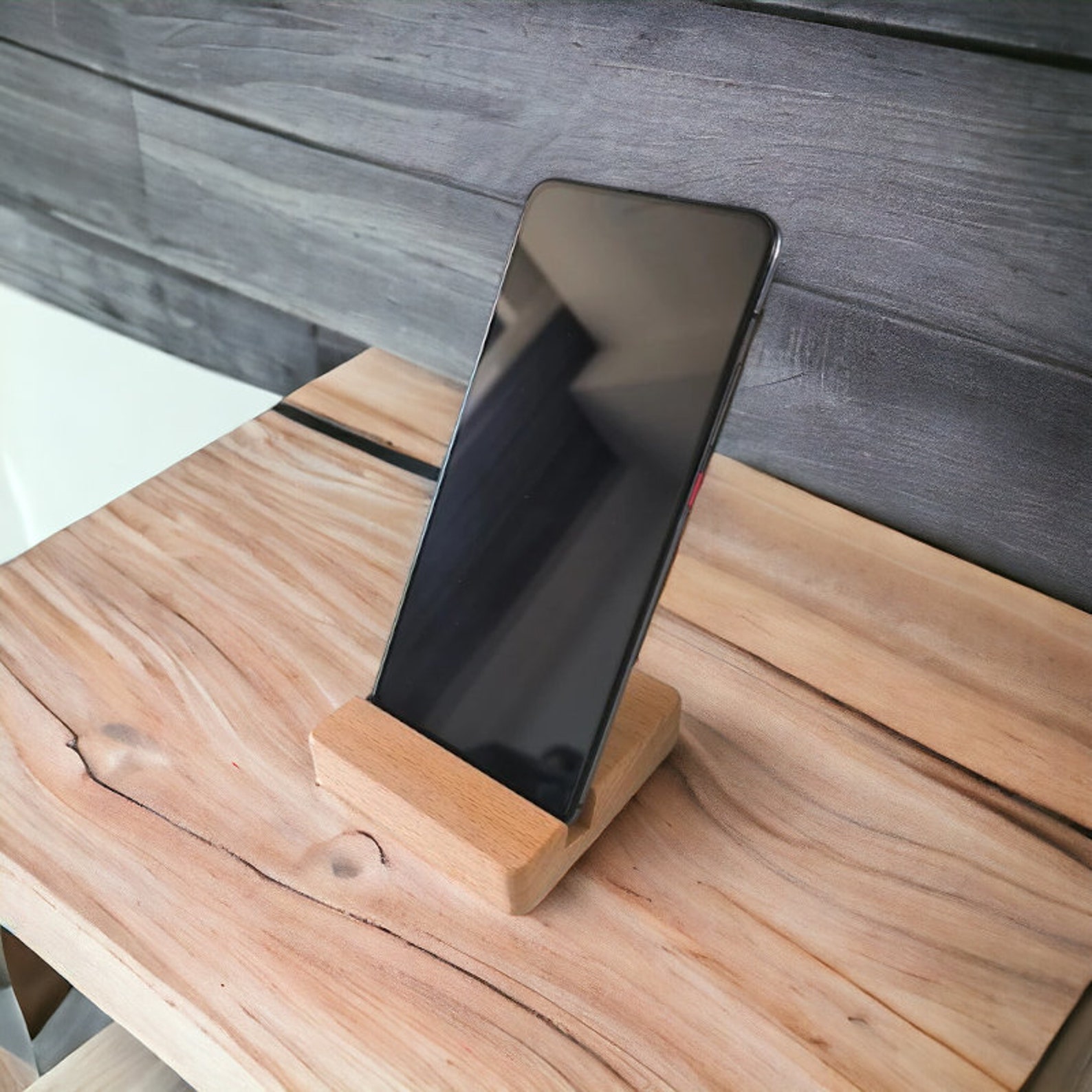 Handmade Wooden Phone/tablet Stand Portable, Lightweight, & Strong ...