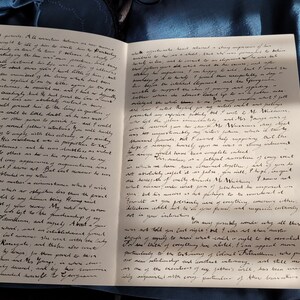 Handwritten Fitzwilliam Darcy Letter to Elizabeth Bennet - Etsy