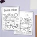 Summer Coloring Pages Bundle for Kids and Adults, 10 Printable Summer ...