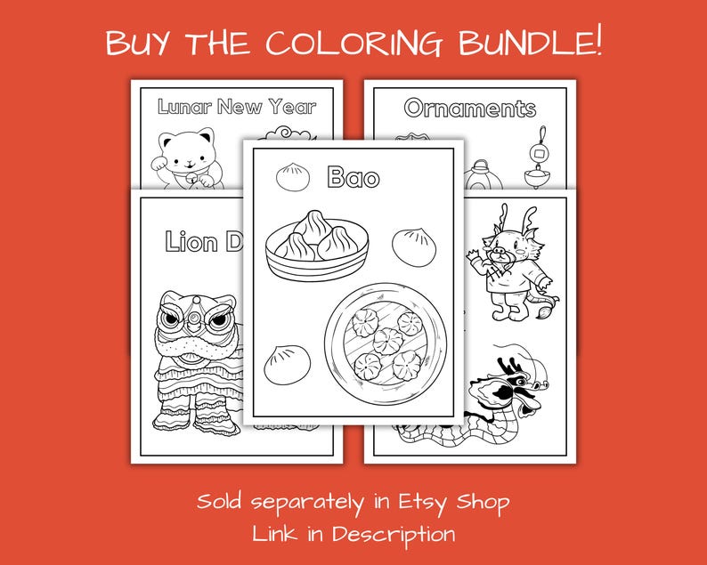 Chinese New Year Coloring Page, Printable Chinese New Year Activity ...