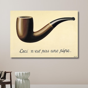 The Treachery of Images 1929, René Magritte, Ceci N’est Pas Une Pipe ...