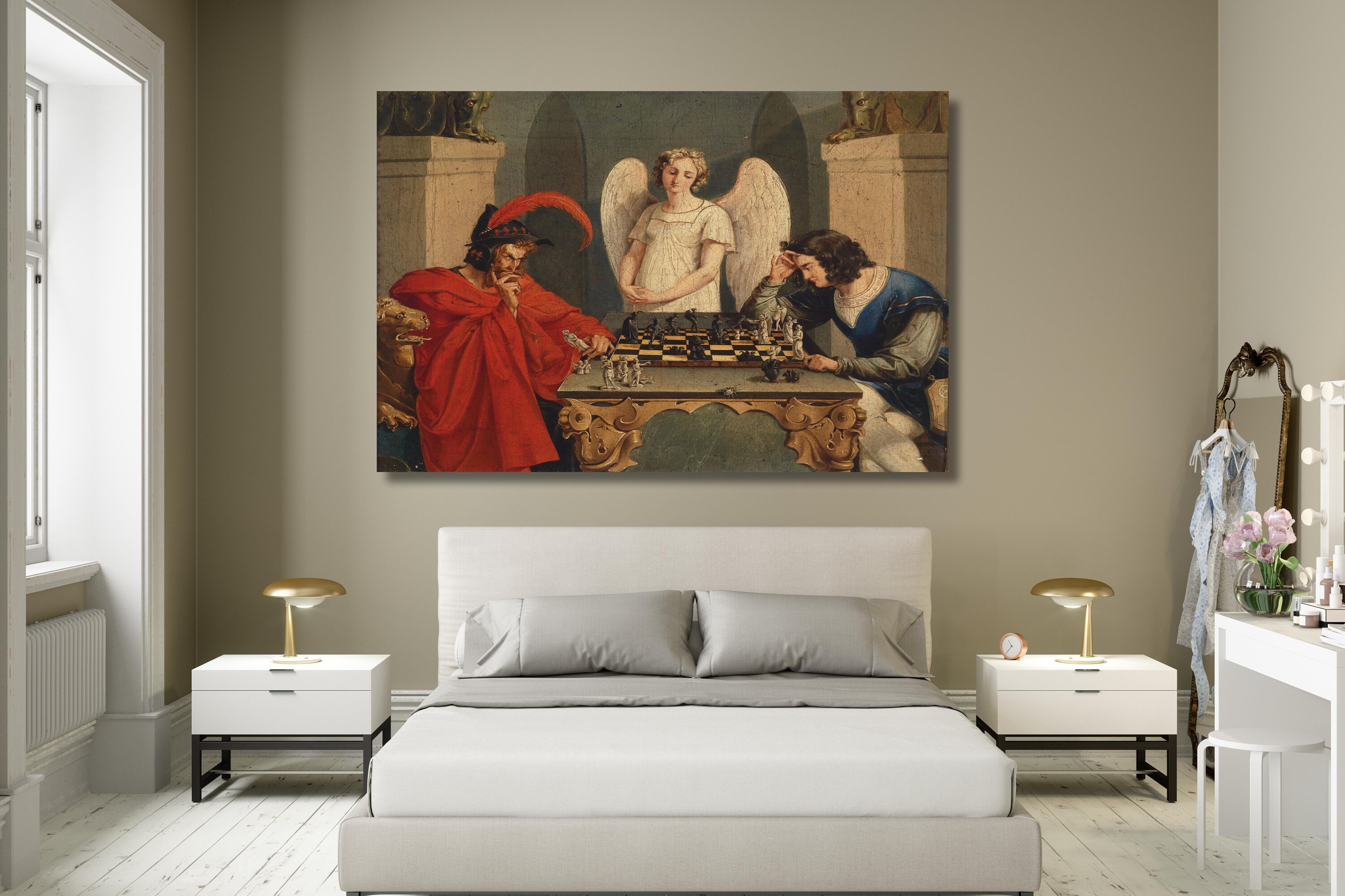 The Chess Players, Friedrich August Moritz Retzsch, Faust and ...