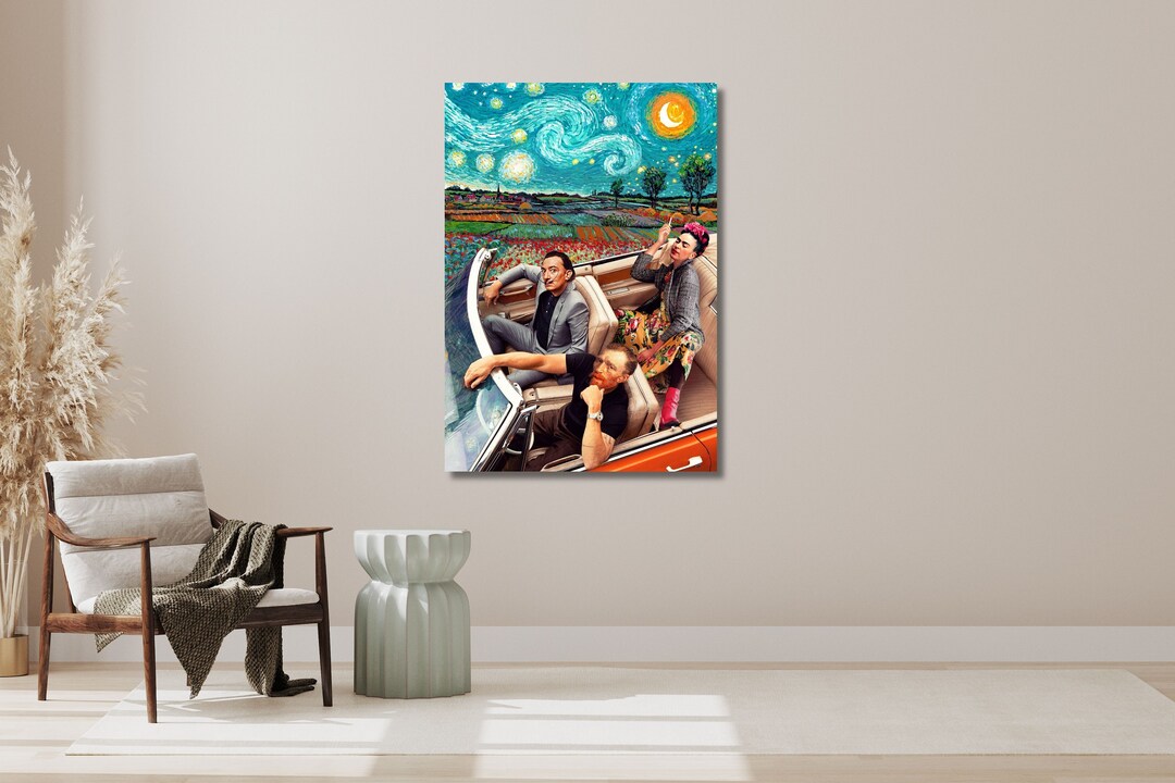 Vincent Van Gogh Frida Kahlo Salvador Dali Famous Painters - Etsy UK