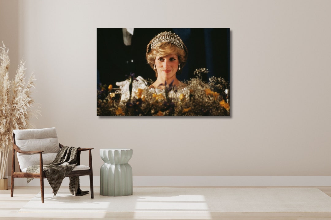 Princess Diana Poster, Iconic Lady Di, Lady Diana Wall Art, the Crown ...