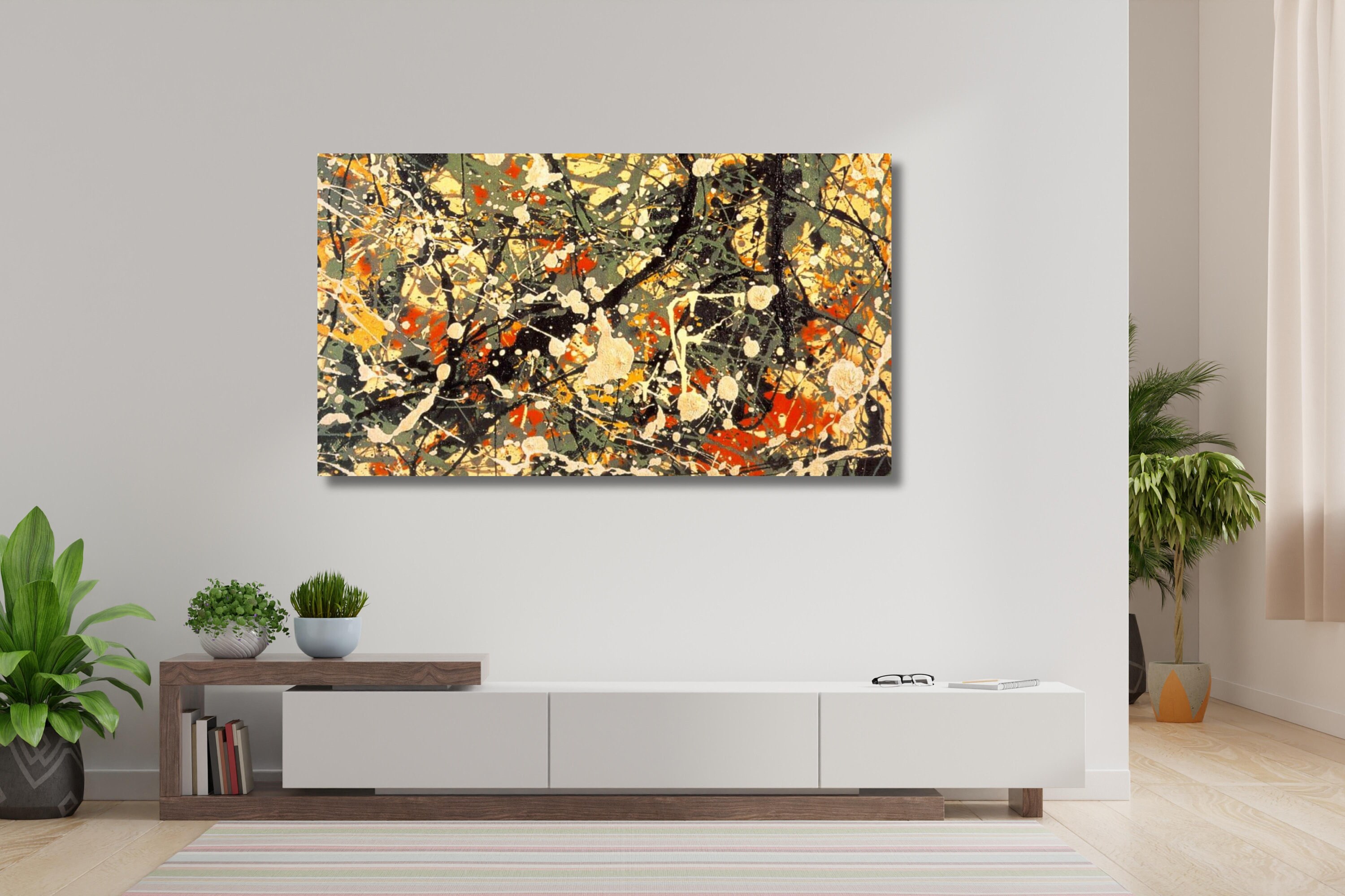 Number 8 by Jackson Pollock 1949, Abstract Art, Pollock Abstract ...