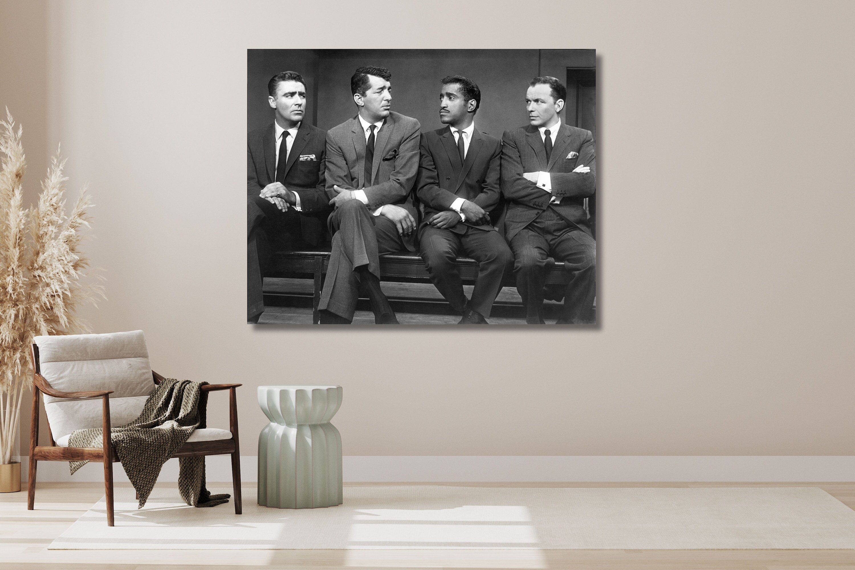 The Rat Pack, Frank Sinatra, Sammy Davis Jr., Dean Martin, Peter ...