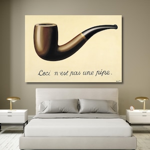 The Treachery of Images 1929, René Magritte, Ceci N’est Pas Une Pipe ...