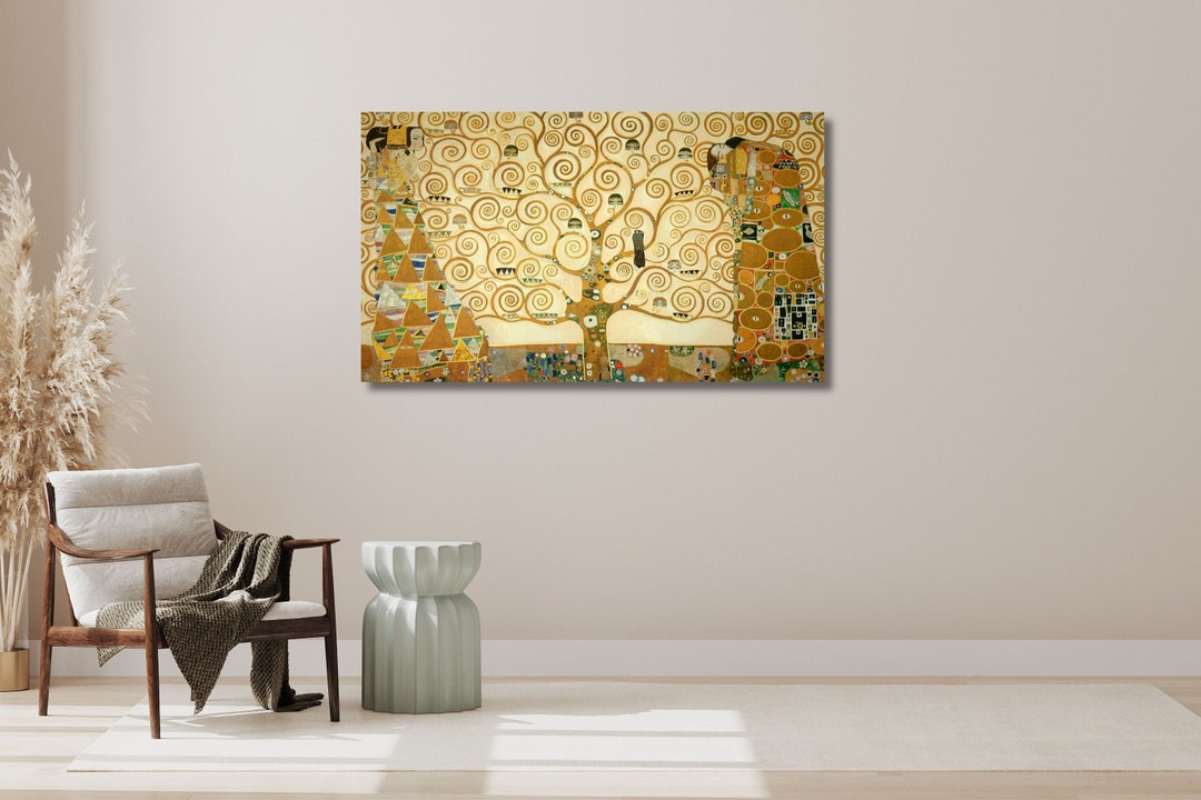 The Tree of Life Stoclet Frieze 1905, Gustav Klimt, Abstract Tree ...