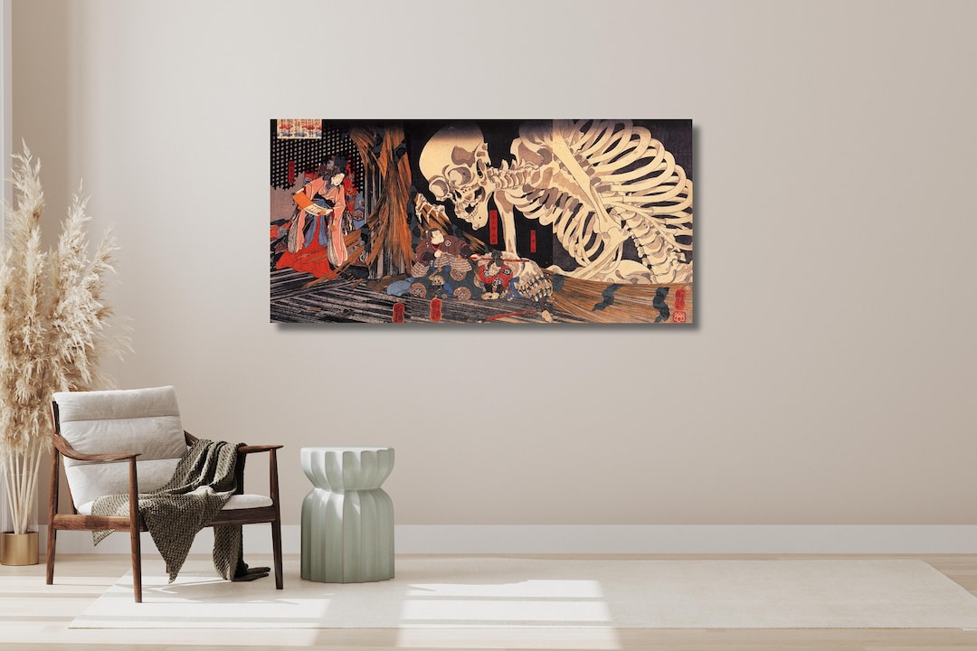 Takiyasha the Witch and the Skeleton Spectre 1844, Utagawa Kuniyoshi ...