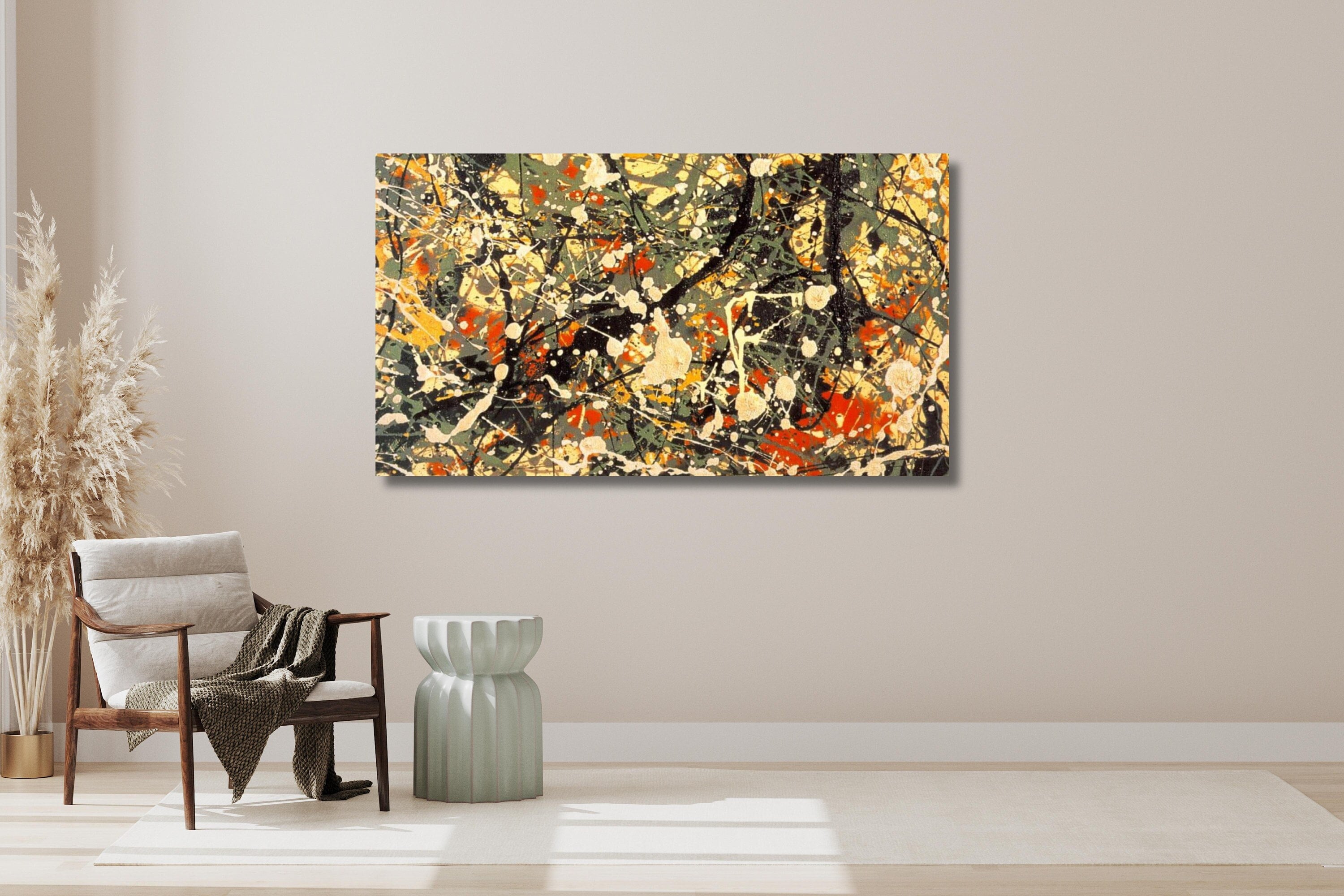 Number 8 by Jackson Pollock 1949, Abstract Art, Pollock Abstract ...