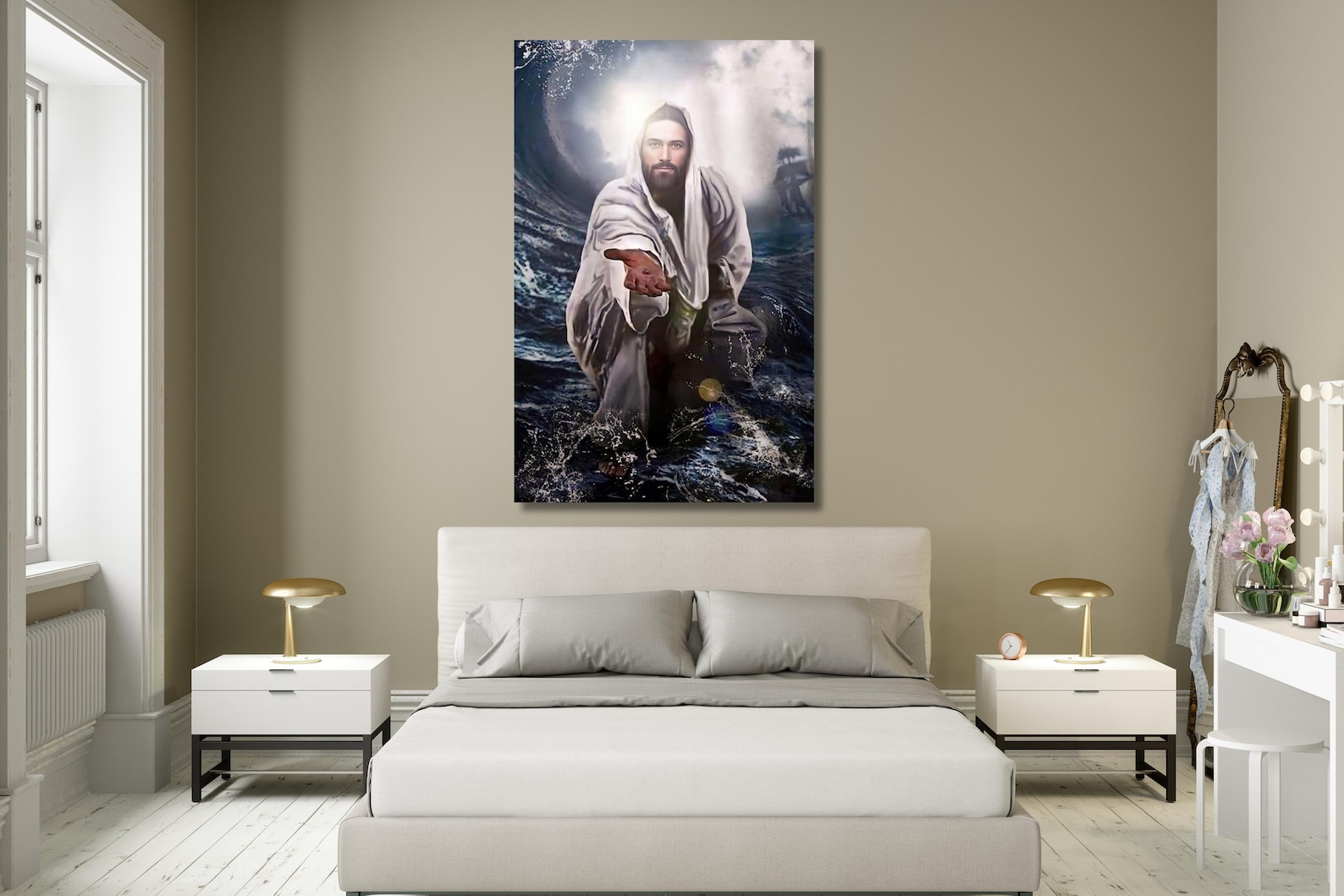 Jesus Reaching Hand, Christ Give Me Hand, Jesus Christ Poster ...