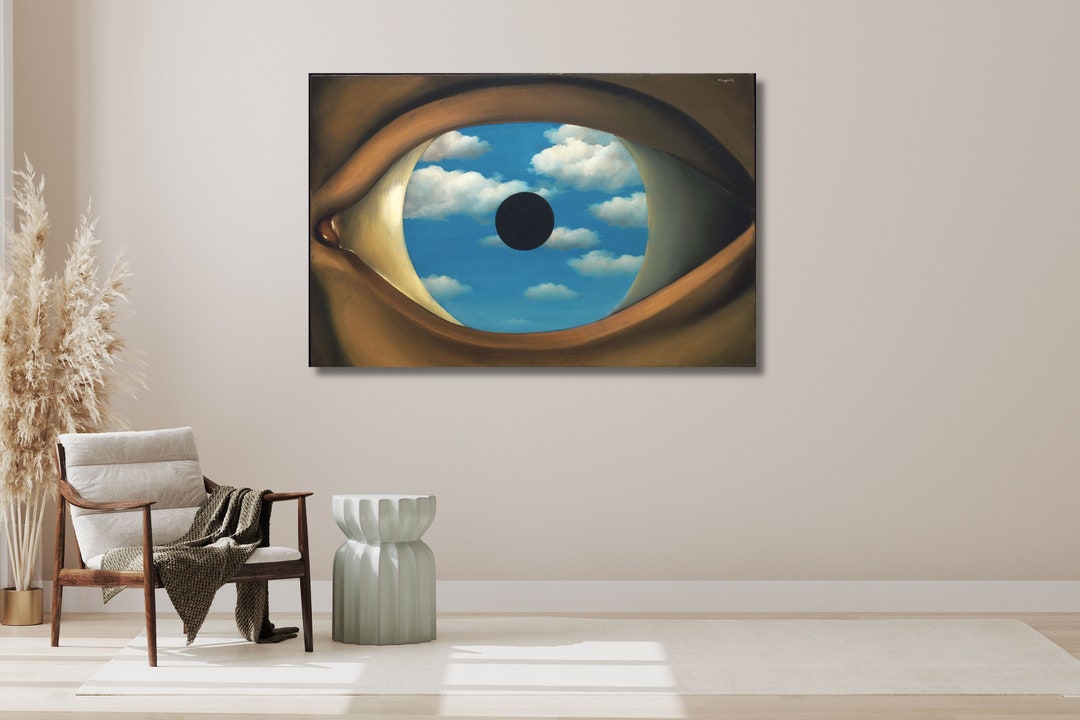 The False Mirror 1929, René Magritte, Art Reproduction, Surrealism ...