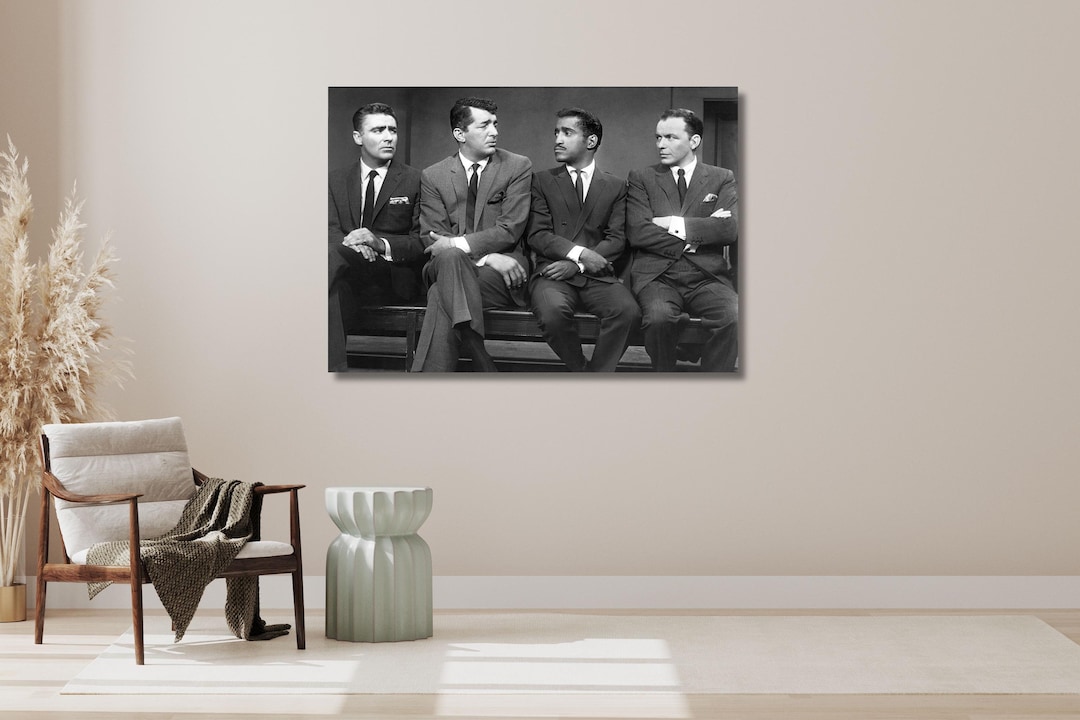 The Rat Pack, Frank Sinatra, Sammy Davis Jr., Dean Martin, Peter ...