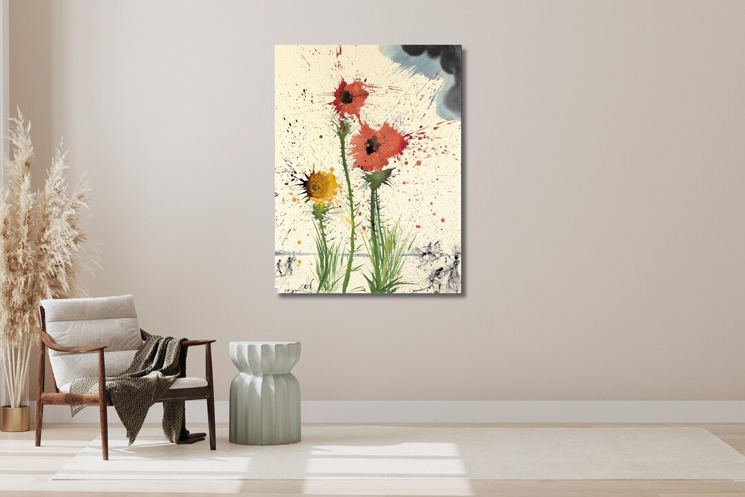 Spring Explosive 1965, Salvador Dali, Salvador Dali Spring Art, Dali ...