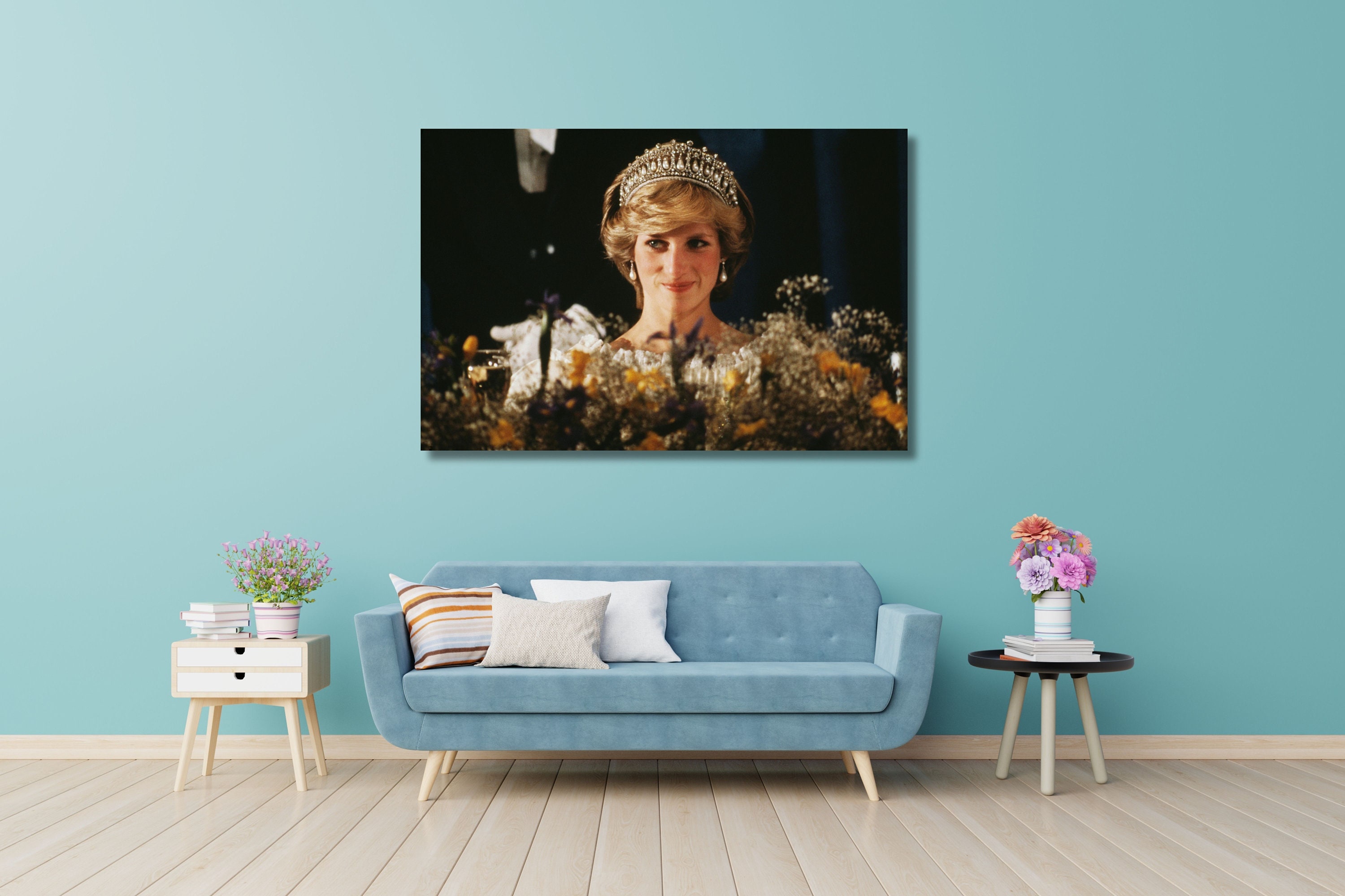 Princess Diana Poster, Iconic Lady Di, Lady Diana Wall Art, the Crown ...