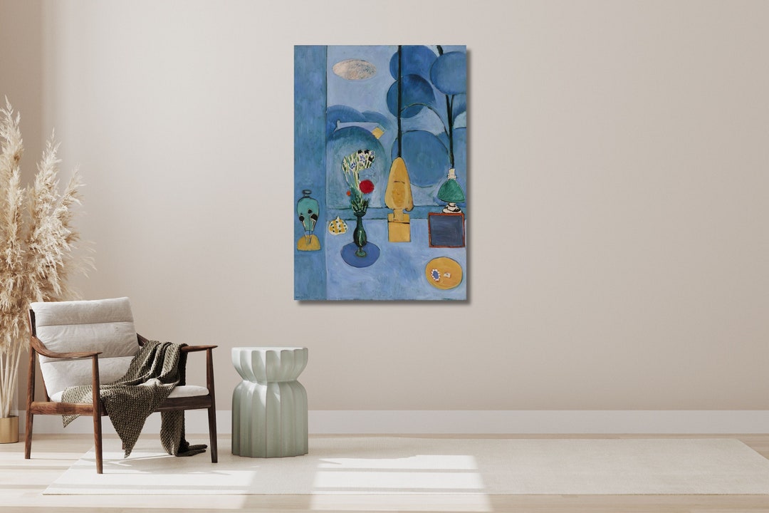 The Blue Window 1913, Henri Matisse, Famous Oil Painting, Modern Art ...