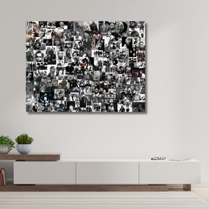 All Rappers Together, Rap Legends Poster, Rap Star Wall Art, Music ...