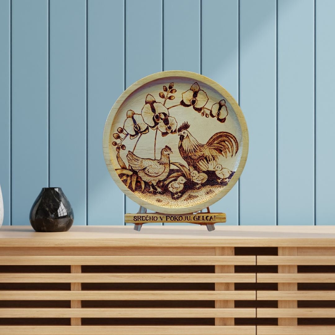 Custom Handmade Pyrography Landscape Personalized Landscape Pyrography ...