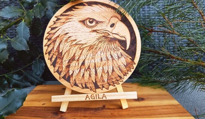 Eagle Pyrography Art Pyrography Woodburning Filipino Art Filipino ...