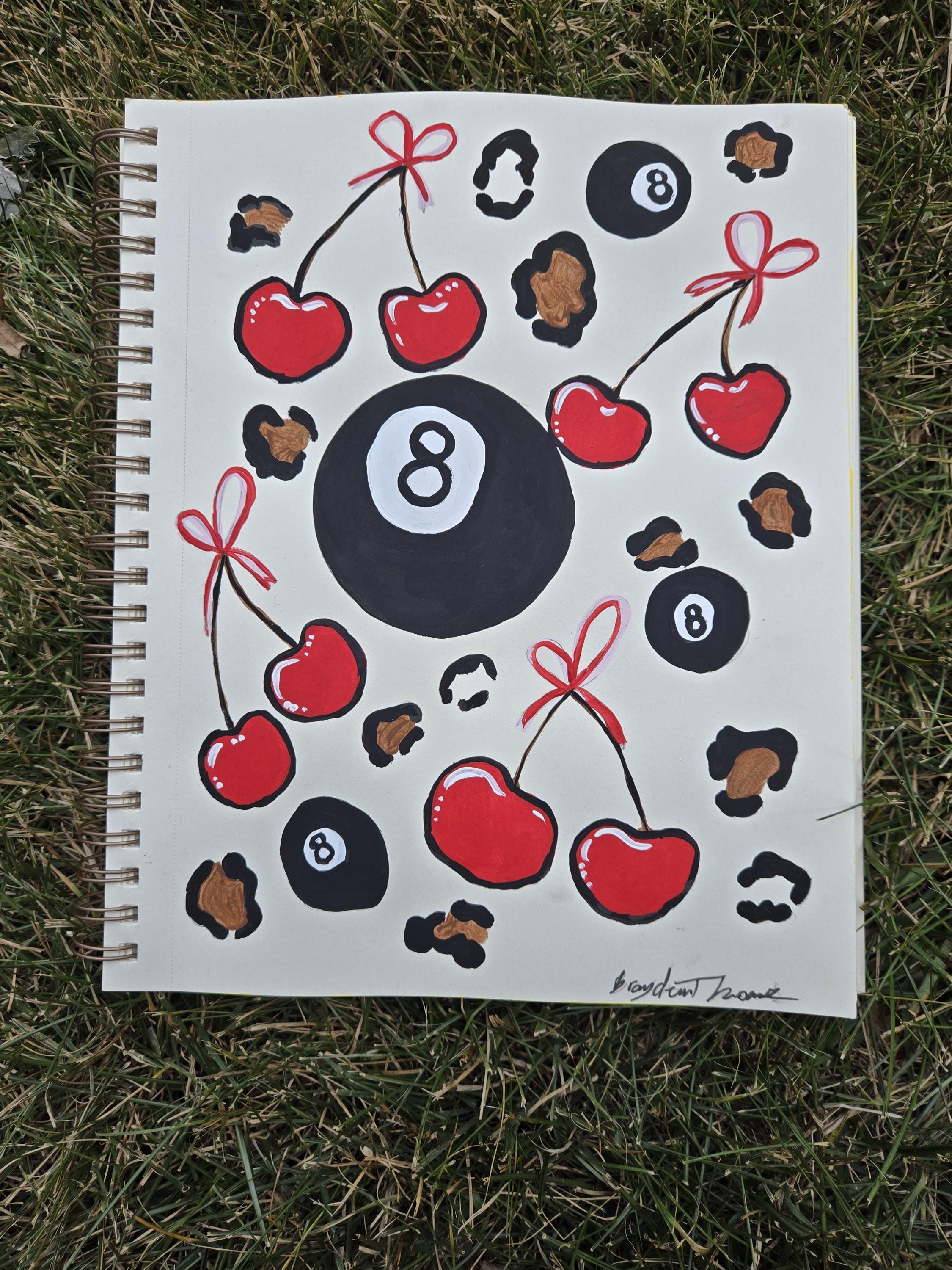 Cherry 8 Ball - Etsy