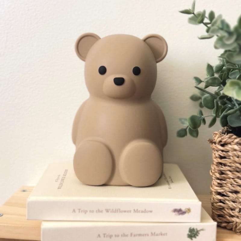 Ceramic Bank Teddy Bear - Etsy