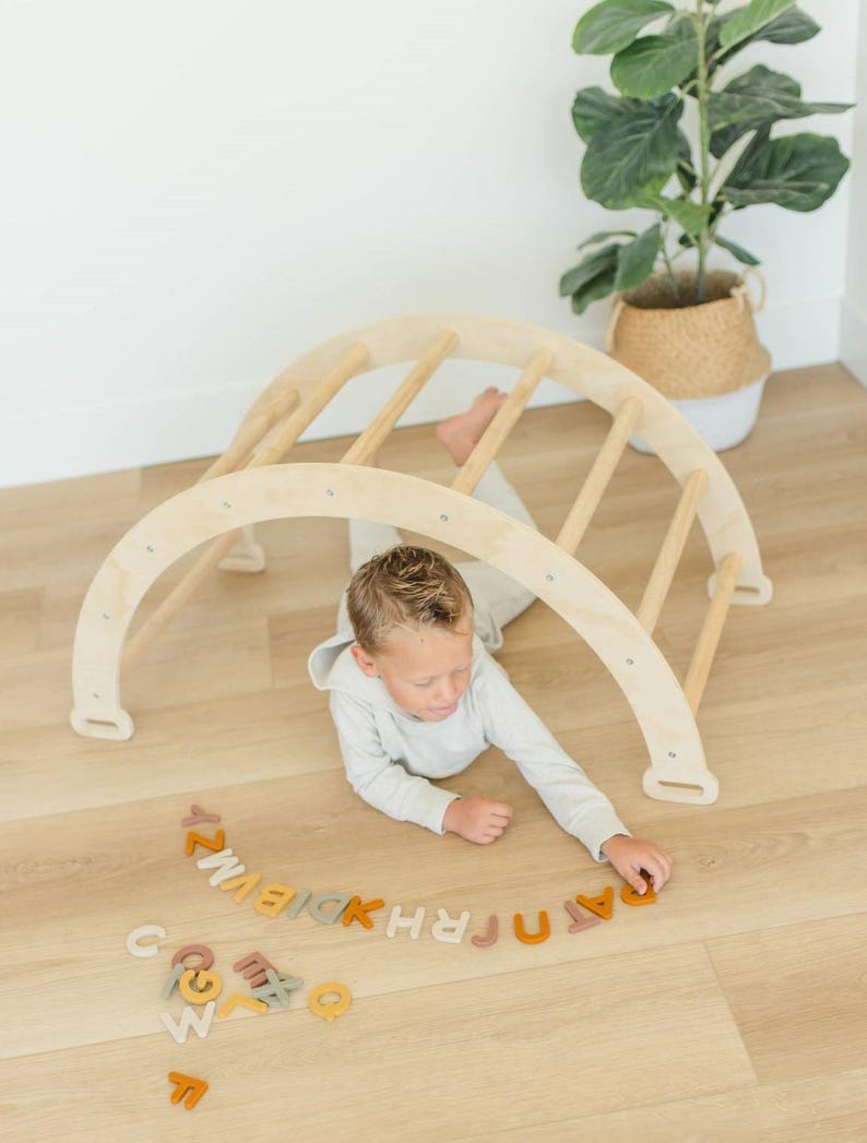 Silicone Neutral Magnetic Letters for Toddler - Non Toxic 26 Piece ...