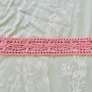 Crochet 35mm Film Skinny Scarf - Black, Cream, White - Etsy