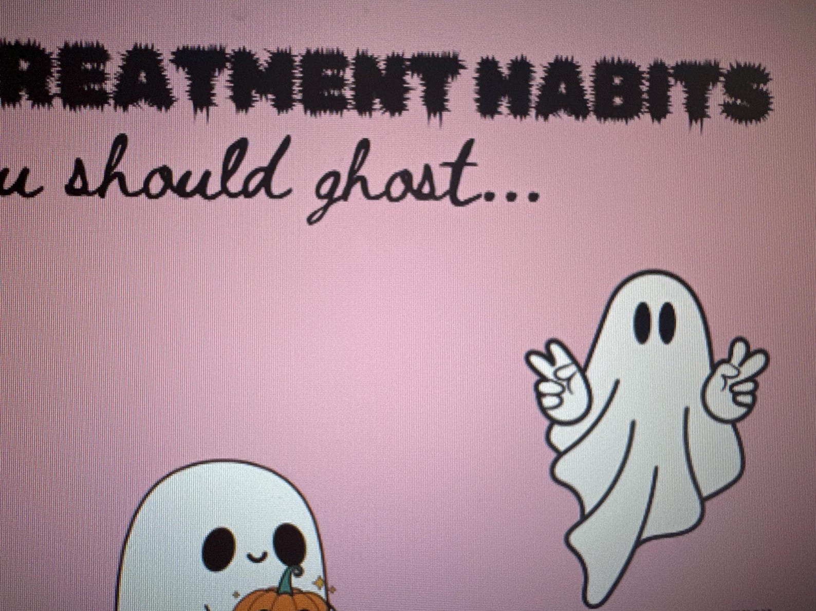Halloween Botox Infographic - Habits to Ghost - Etsy