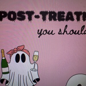 Halloween Botox Infographic - Habits to Ghost - Etsy