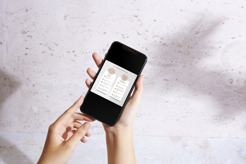 Lip Filler Post Care Instructions Template CANVA Template Download - Etsy