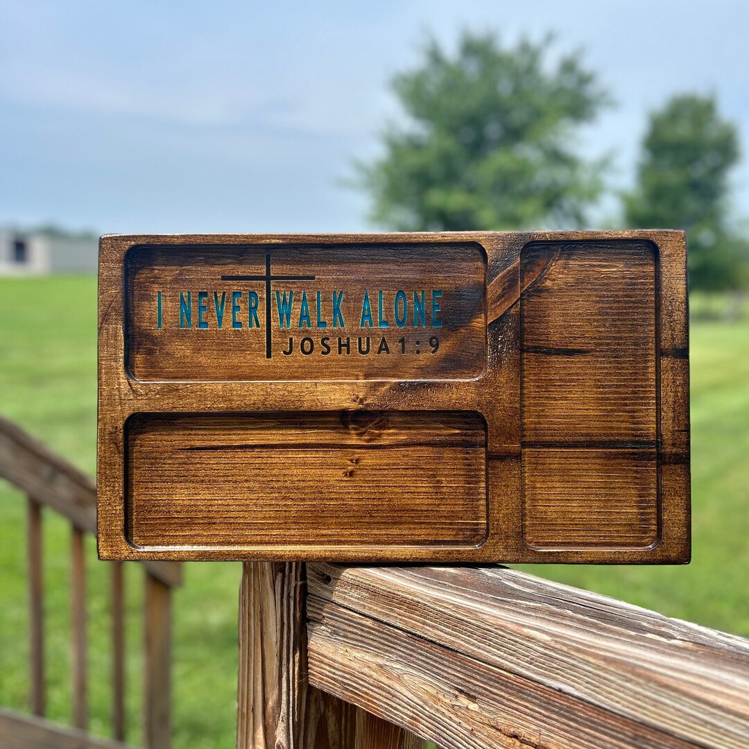 Extra Large Bible Verse Catch All Tray - Etsy