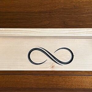 Rustic Wooden Heart / Infinity Shelf With Peg Hangers - Etsy