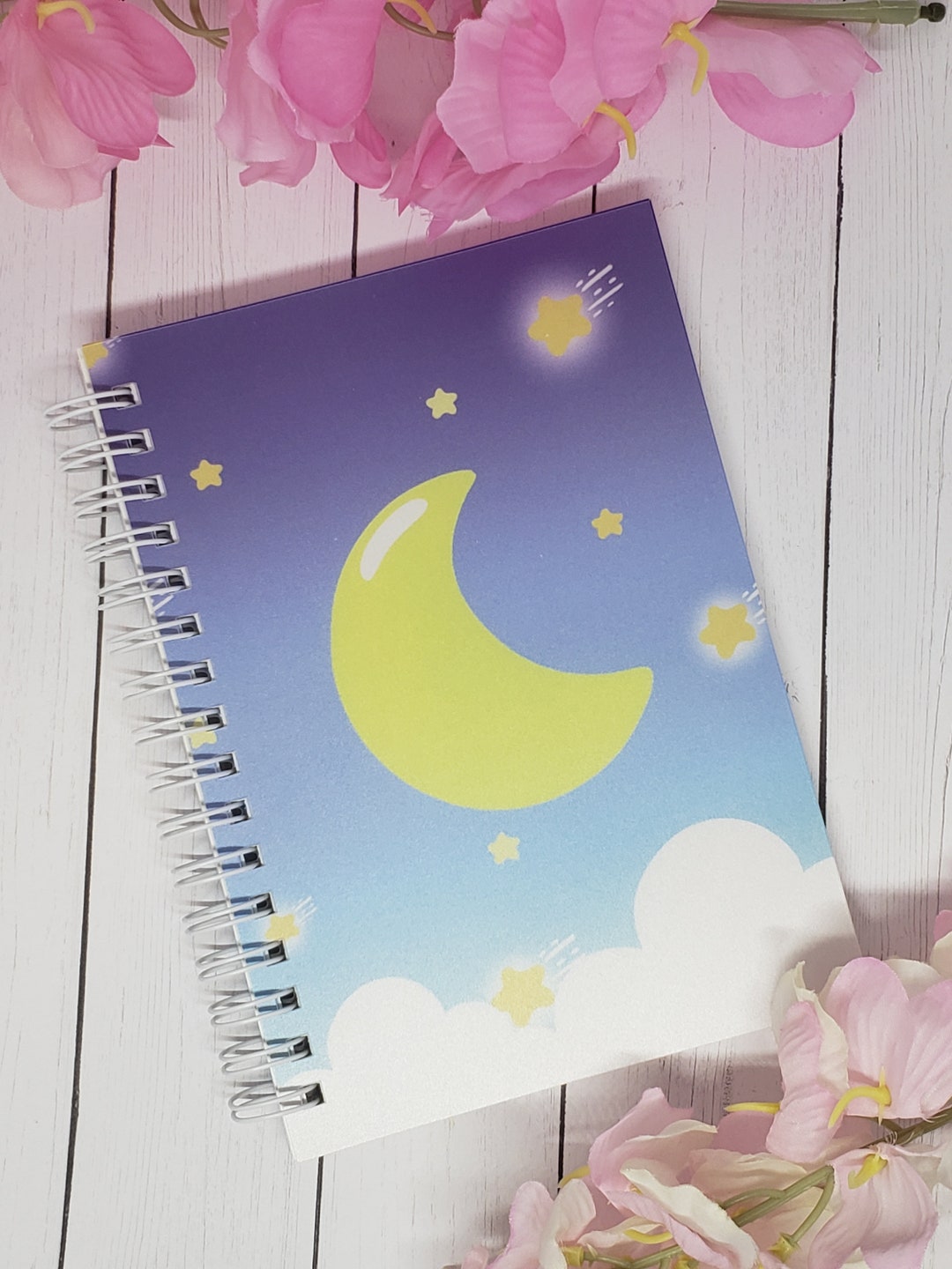 Night Moon Sticker Book - Etsy