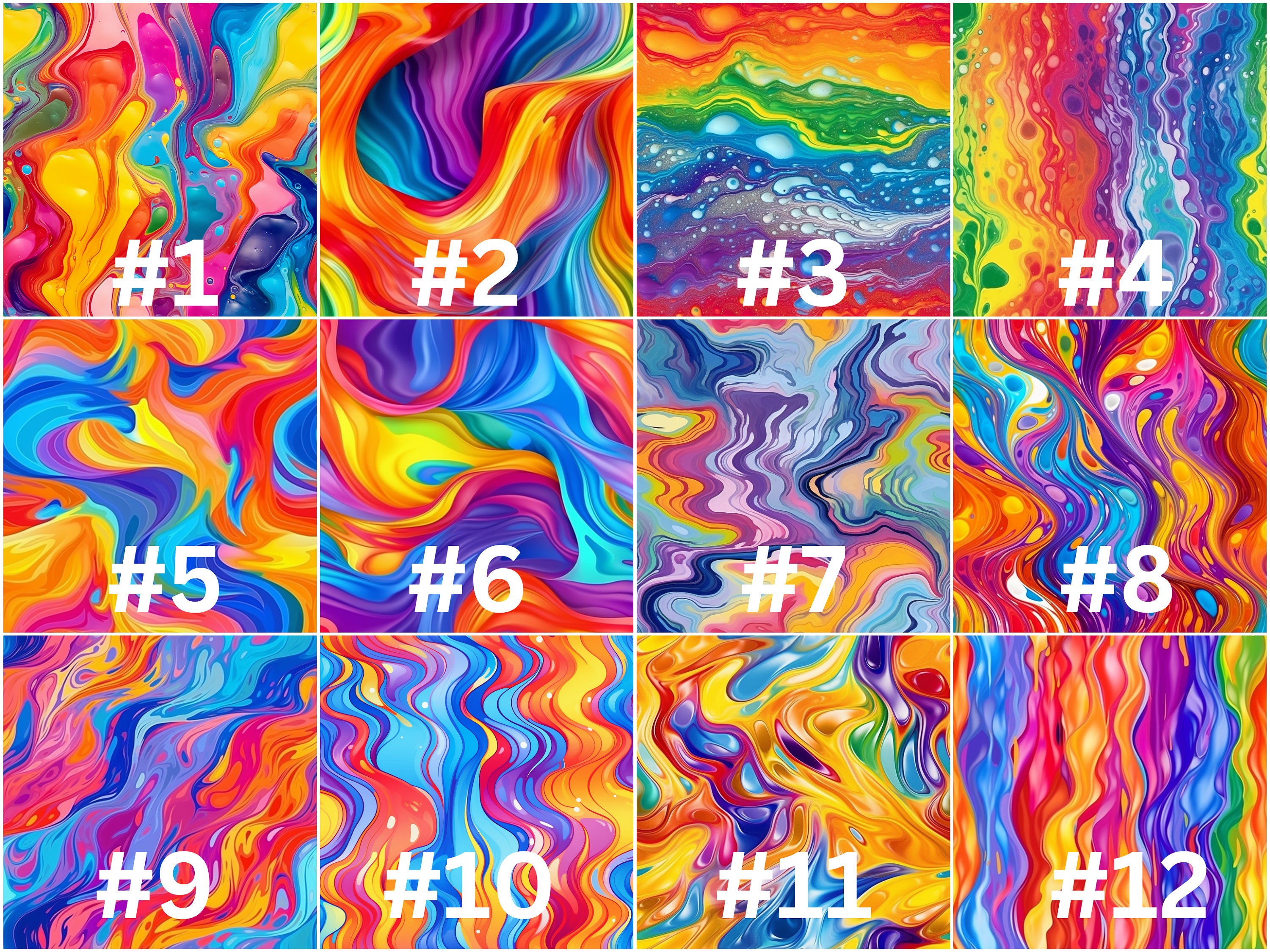 12 Psychedelic Rainbow Flag Pattern Designs - Seamless & Vibrant ...