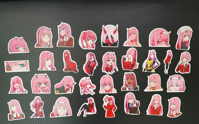 Zero Two Stickers - Etsy