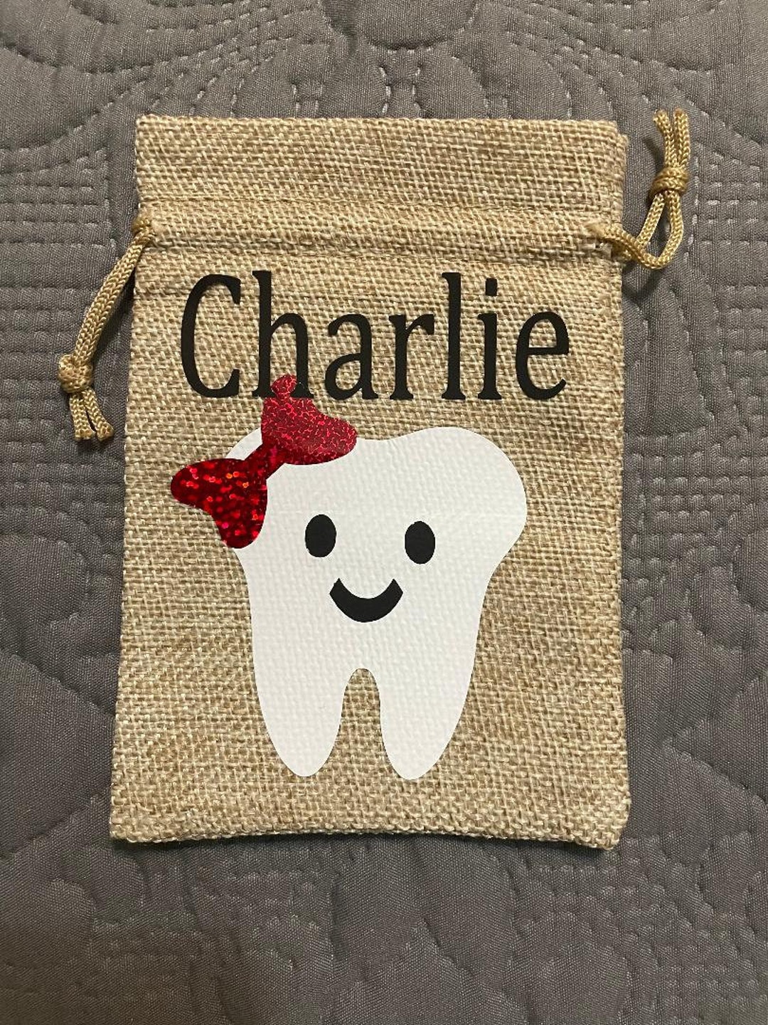 Tooth Fairy Bag, Personalized Tooth Fairy Bag, Tooth Fairy Bag for Boys ...