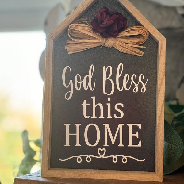 Bless This Home Sign - Etsy