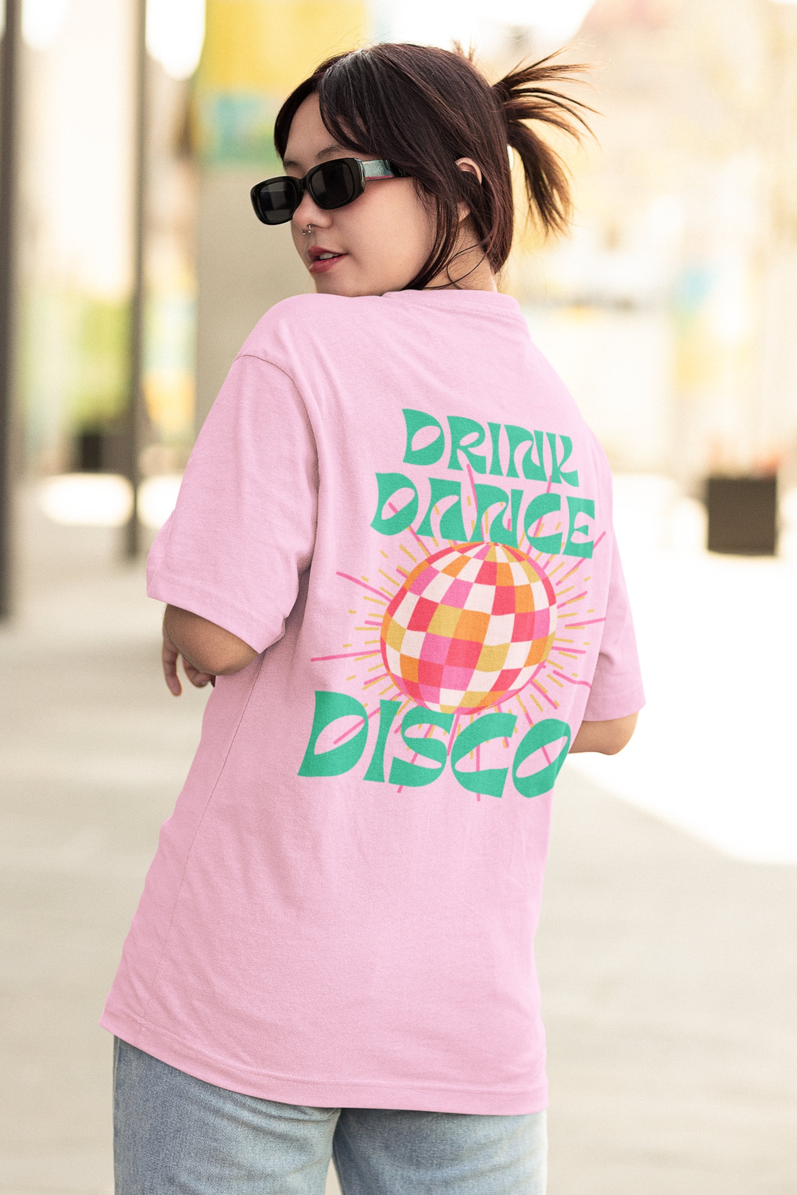 Disco Dance Party Shirt drink Dance Disco Tee - Etsy