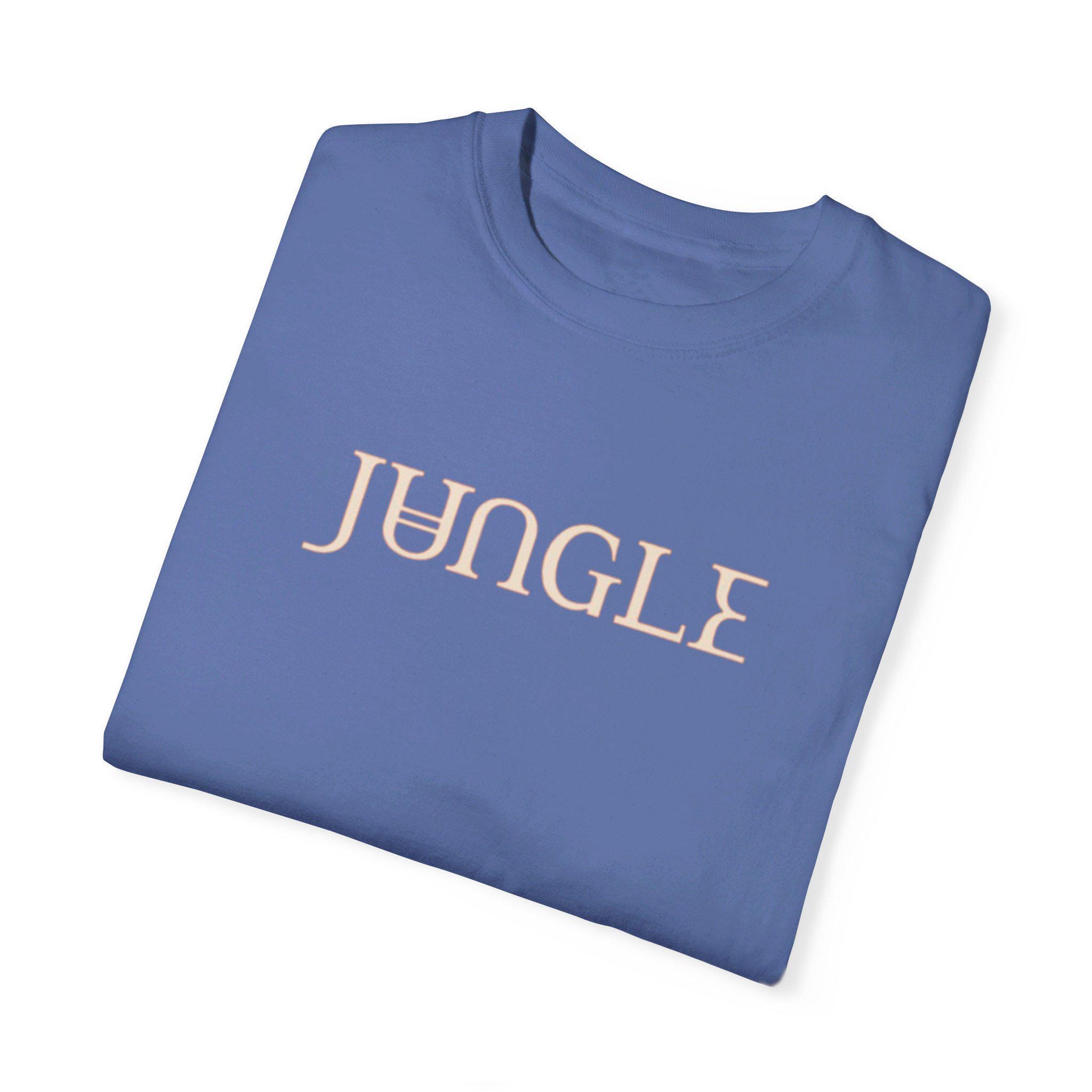 Jungle Band T-shirt, Front and Back, Album Track List Shirt, Jungle ...