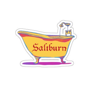 Saltburn Movie Sticker, Bathtub Scene Sticker, Jacob Elordi Fans ...