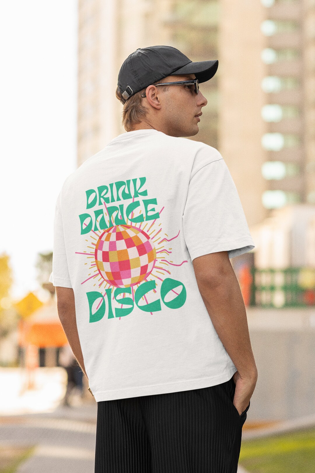 Disco Dance Party Shirt, drink Dance Disco Tee, Retro Vibes T-shirt ...