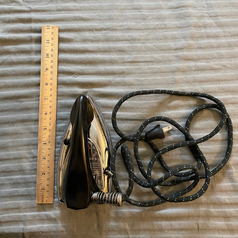 Vintage General Electric Steam Iron - Etsy