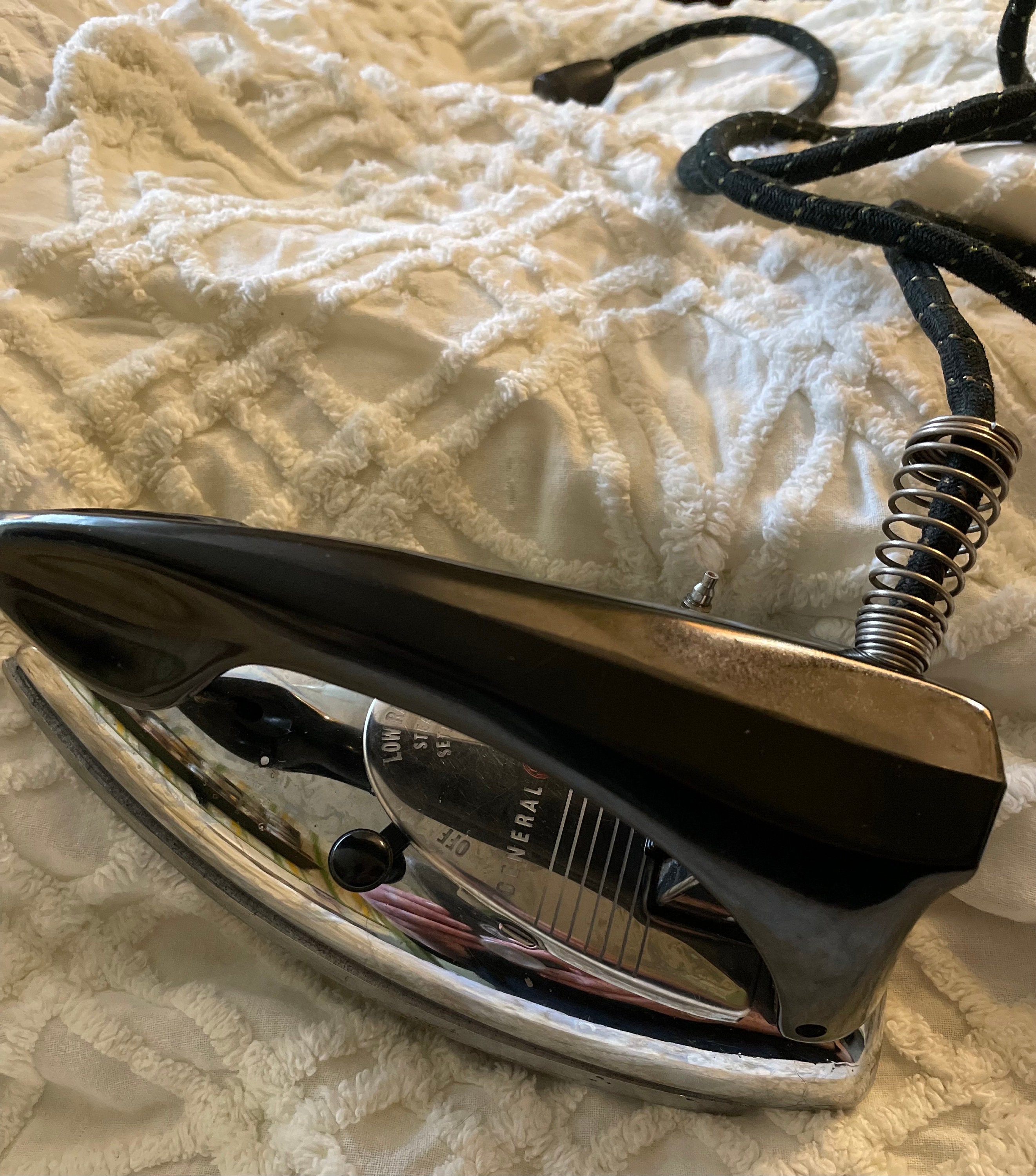 Vintage General Electric Steam Iron - Etsy