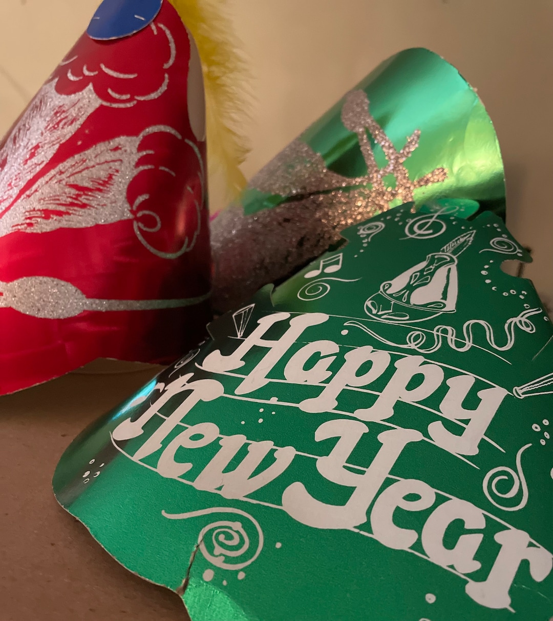 New Year’s Eve Vintage Party Hat Set of Three - Etsy