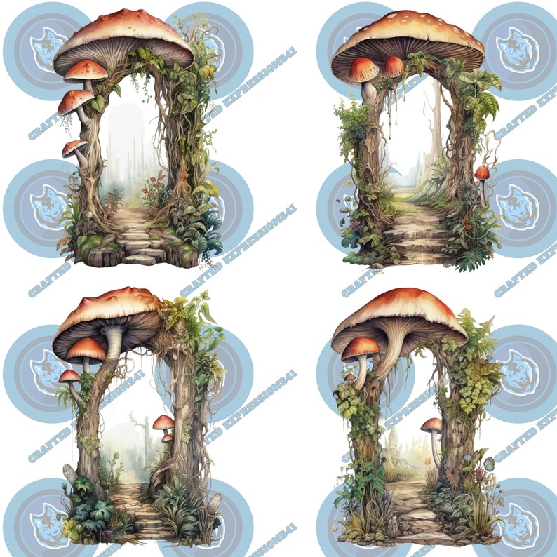 Enchanting Fairy Tale Picture Frames Clipart , Fantasy Frames , PNG ...
