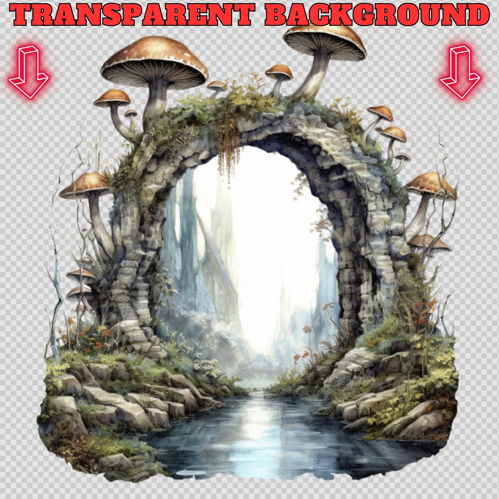 Enchanting Fairy Tale Picture Frames Clipart , Fantasy Frames , PNG ...